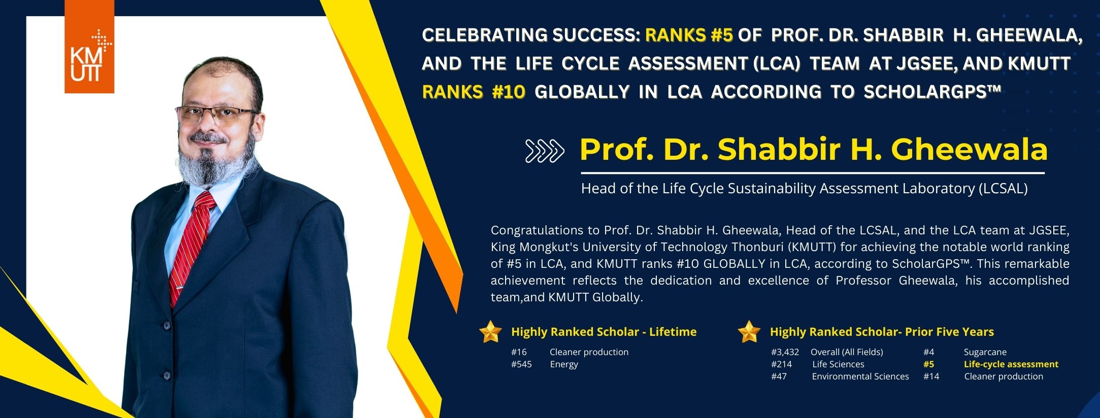 Prof. Dr. Shabbir H. Gheewala – RIPO KMUTT