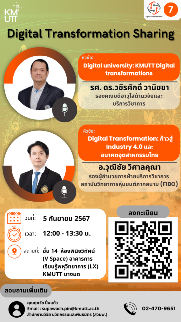 Digital Transformation(DT) – RIPO KMUTT